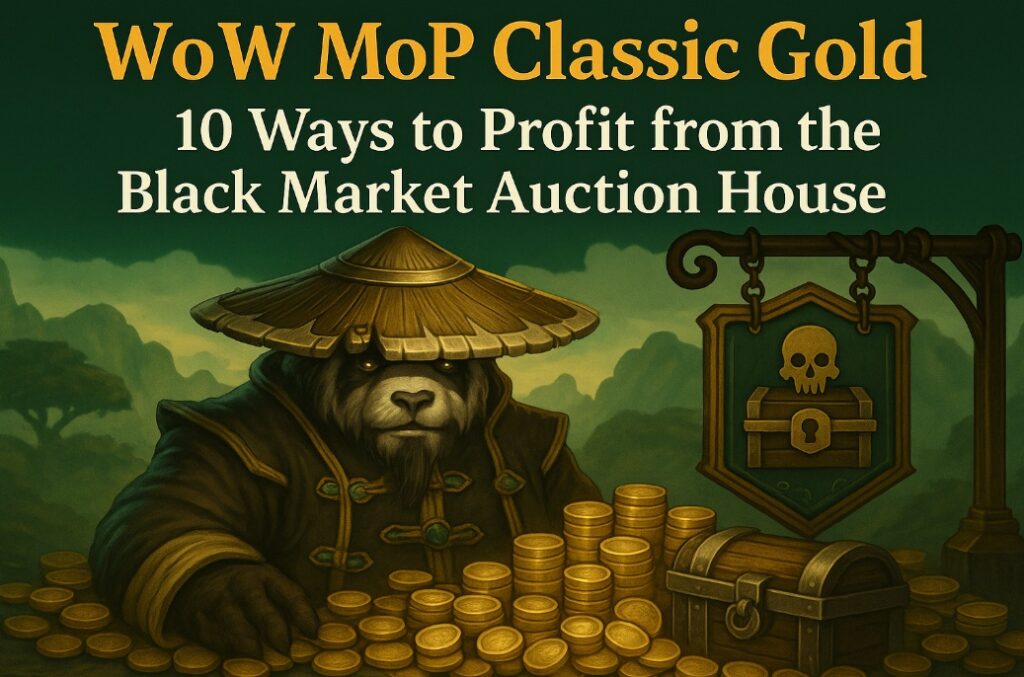 WoW MoP Classic Gold: 10 Ways to Profit from the Black Market Auction ...